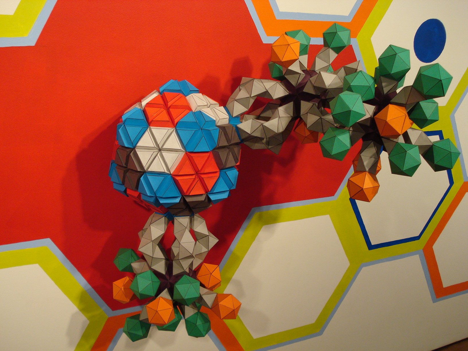 Polyhedron Paper Sculptures | Eric Justin Smail
